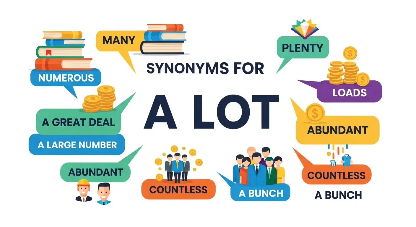 Synonyms for A Lot: 50 Powerful Words to Replace “A Lot”