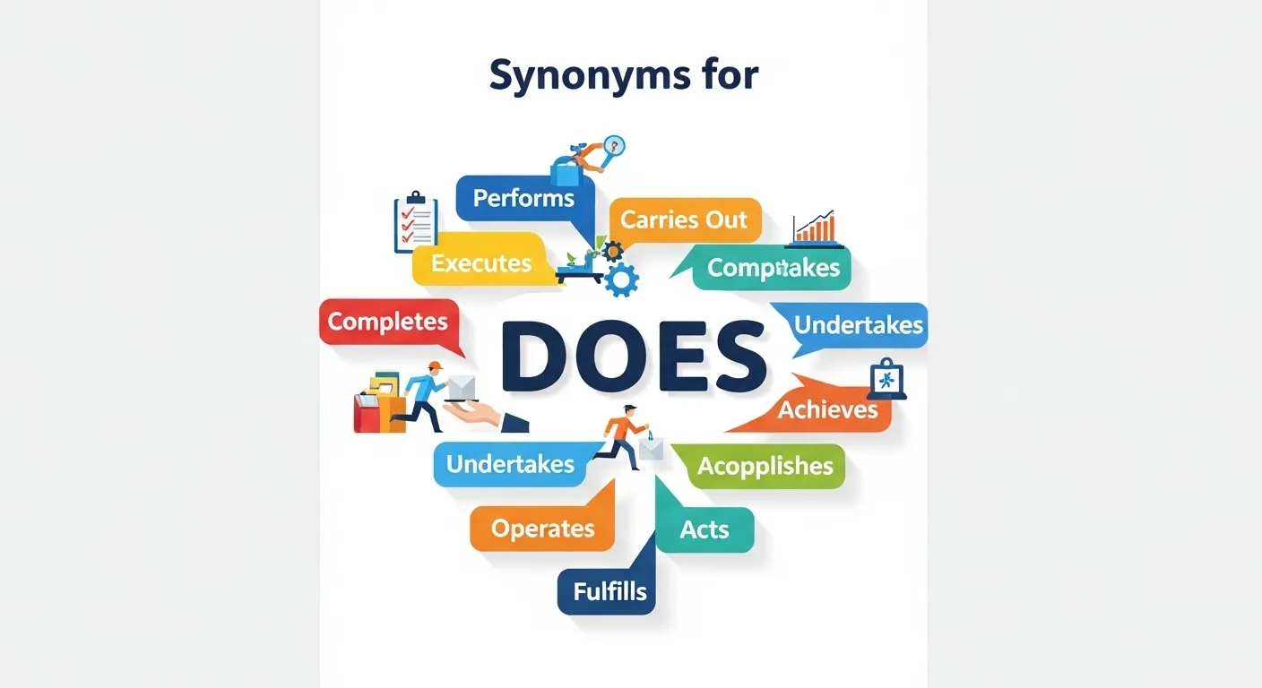 Synonyms for Does: 50 Useful Alternatives for Better Writing