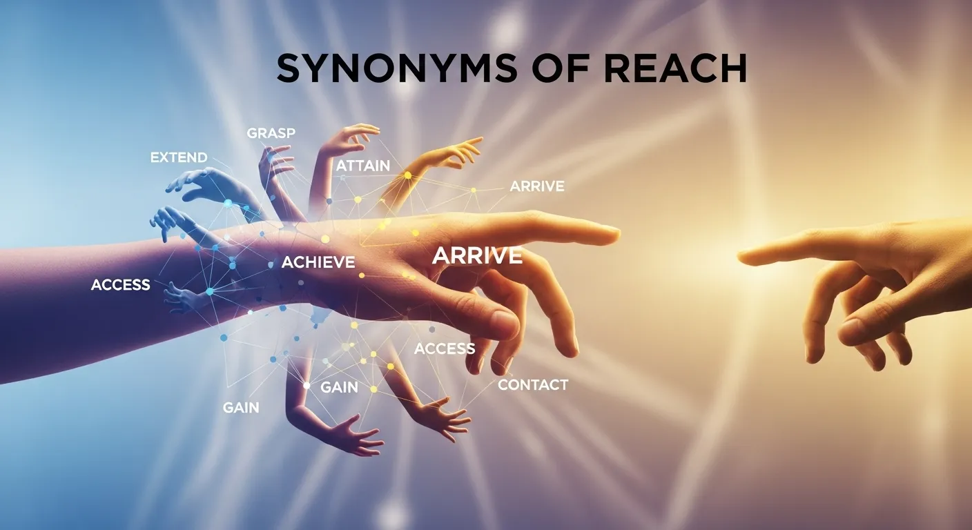 Synonyms of Reach: 50 Powerful Words to Explore