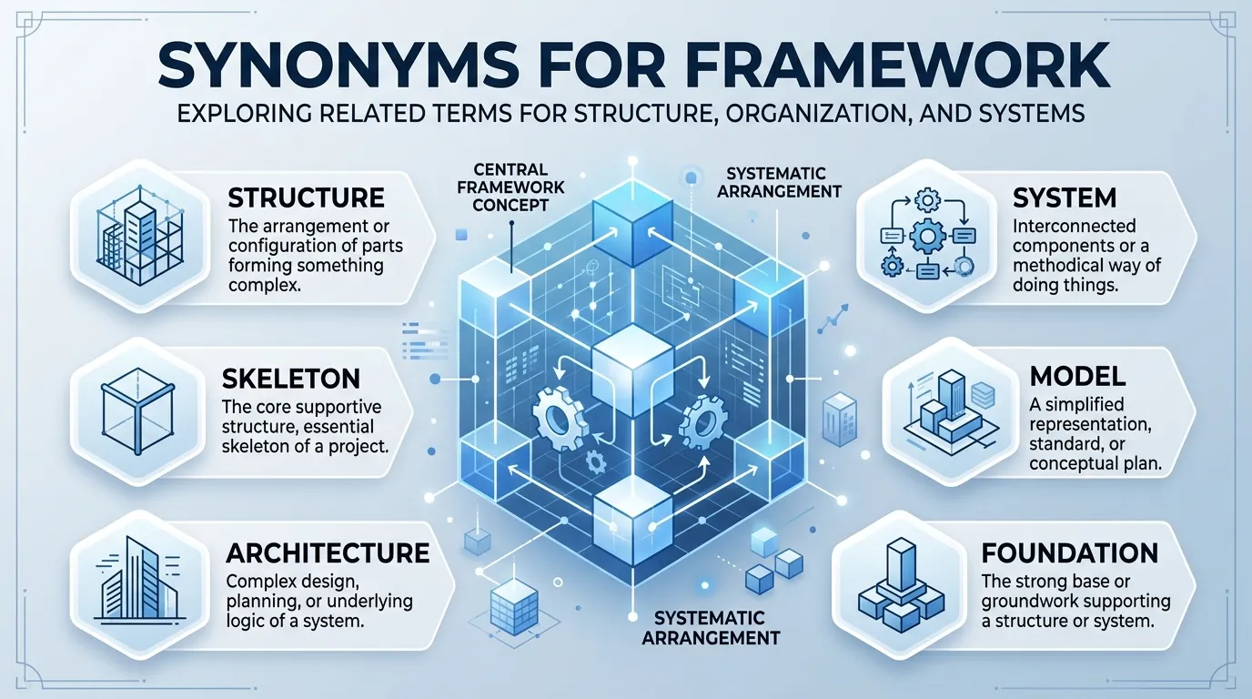 Synonyms for Framework: 50 Powerful Alternatives to use